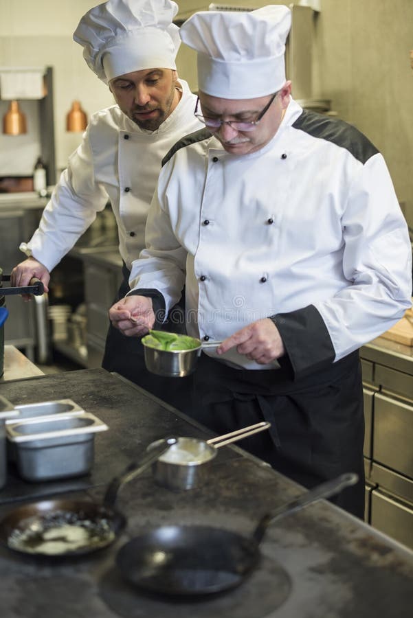 Professional chef at work stock photo. Image of equipment - 85340964