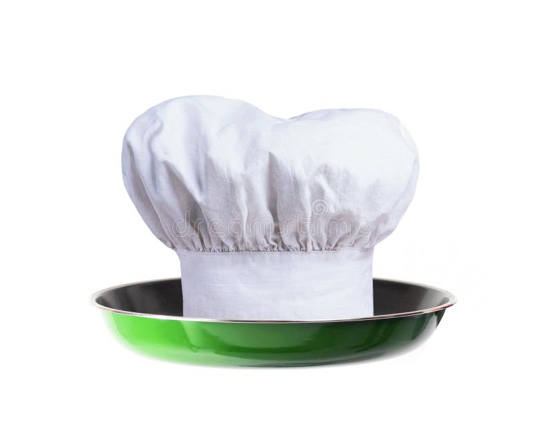 Professional Chefs Hat on Pan - Concept Stock Image - Image of icon ...