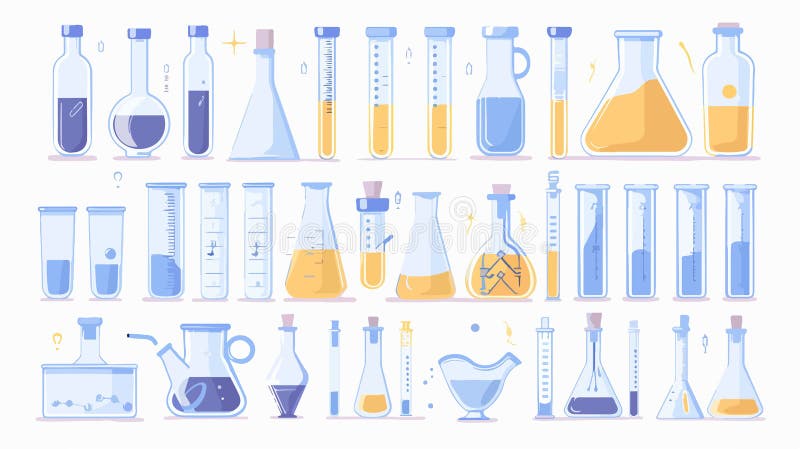 Professional Chemistry Laboratory Glassware Set for Science Experiments ...