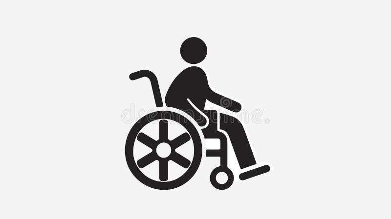 Professional Chronic Illness Icon for Disability Related Concepts Stock ...