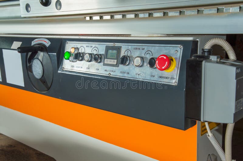 Professional Circular Saw Cutting Machine Stock Image - Image of ...