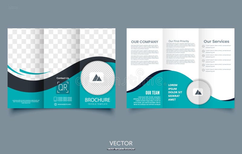 Professional Clean Modern and Corporate Trifold Brochure Template ...