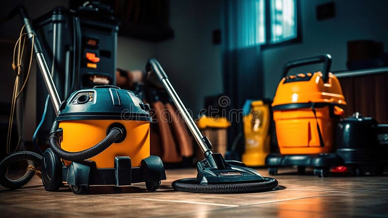 Professional Cleaning Equipment. Generative Ai Stock Illustration ...