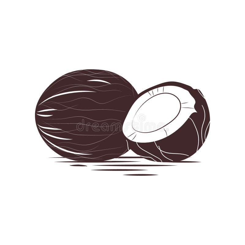 Professional Coconut Cream Illustrations Art Stock Vector ...