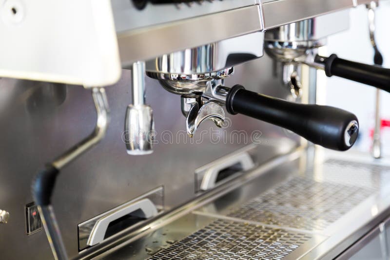 Professional Coffee Machine Stock Image - Image of cafe, business: 57002097