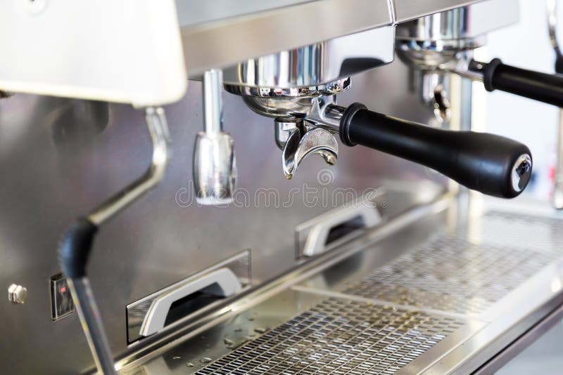 Professional Coffee Machine Stock Photo - Image of background, machine ...