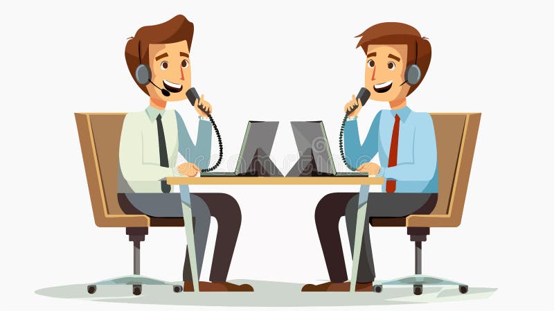 Professional Communication between Client and Manager during Phone Call ...