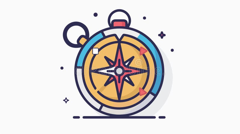 Professional Compass Icon Signifying Action Plan for Business Strategy ...