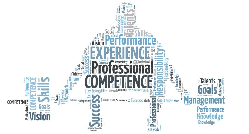 Professional competence stock illustration. Illustration of ...