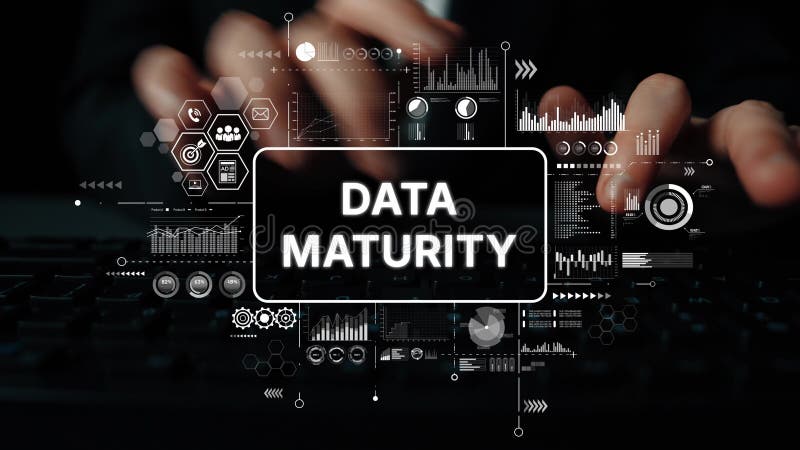 Professional Concept of Data Maturity with Technology and Business ...