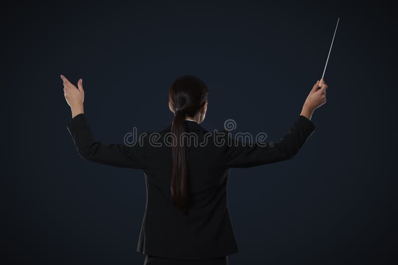 Orchestra Conductor Back