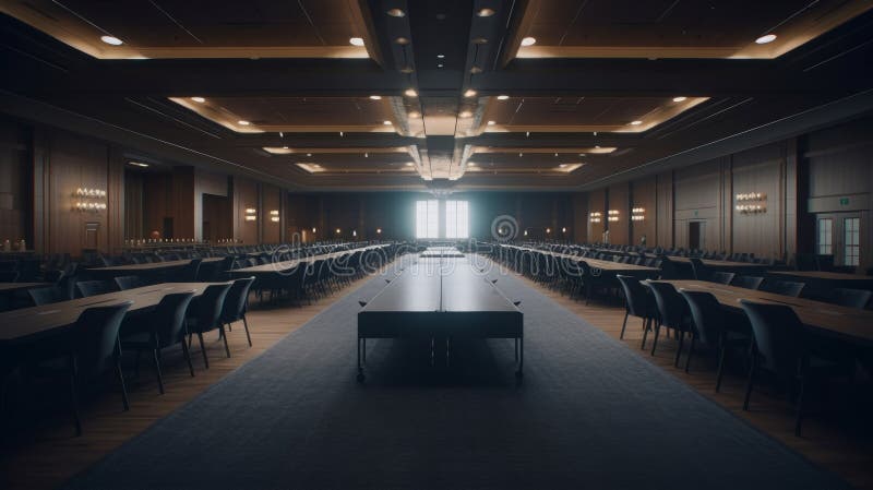 Professional Conference Center - Large. Generative AI Stock ...