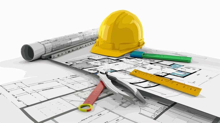 Professional Construction Quality Control Abstract Concept Image Stock Vector - Illustration of ...