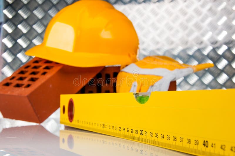 Professional Construction Site Concept Stock Photo - Image of roof ...