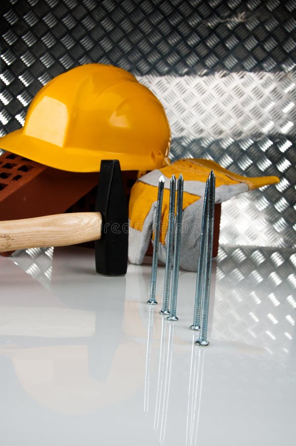 Professional Construction Site Stuff Stock Photo - Image of frame ...