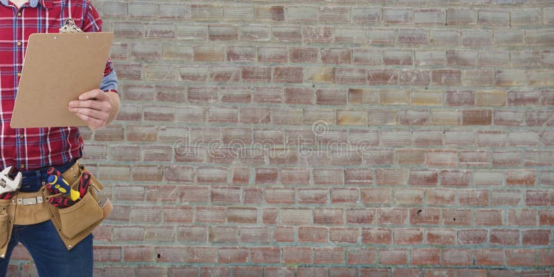 Professional Construction on Background Stock Photo - Image of ...