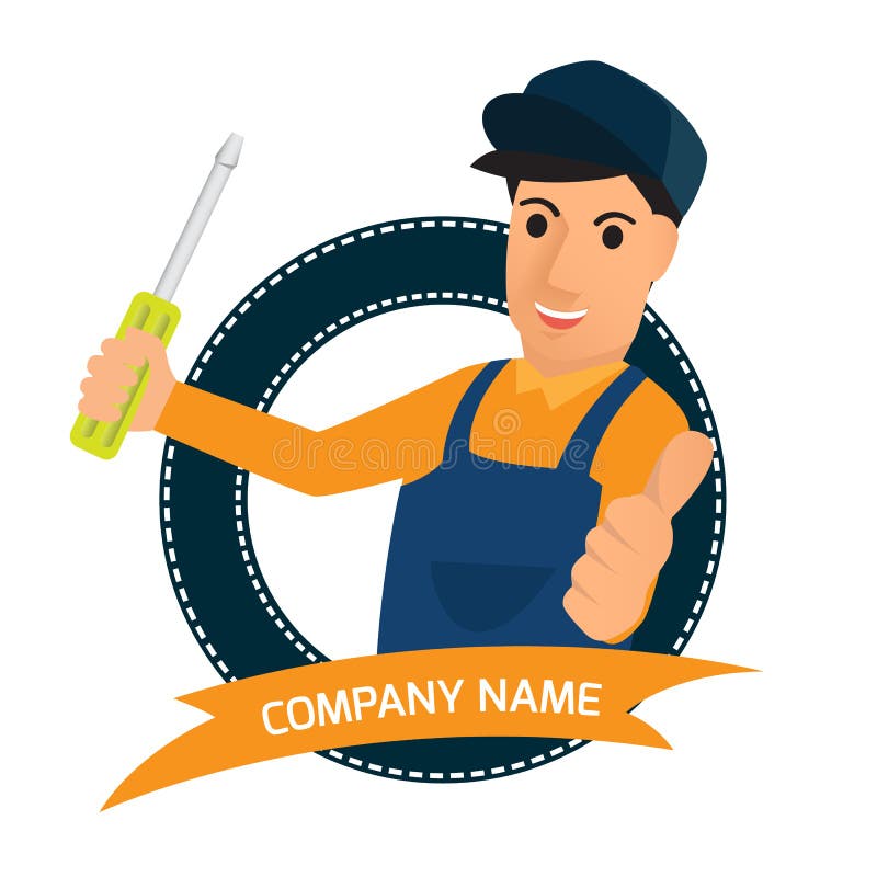 Professional Creative Vector Character Graphic Logo Design Stock Vector ...