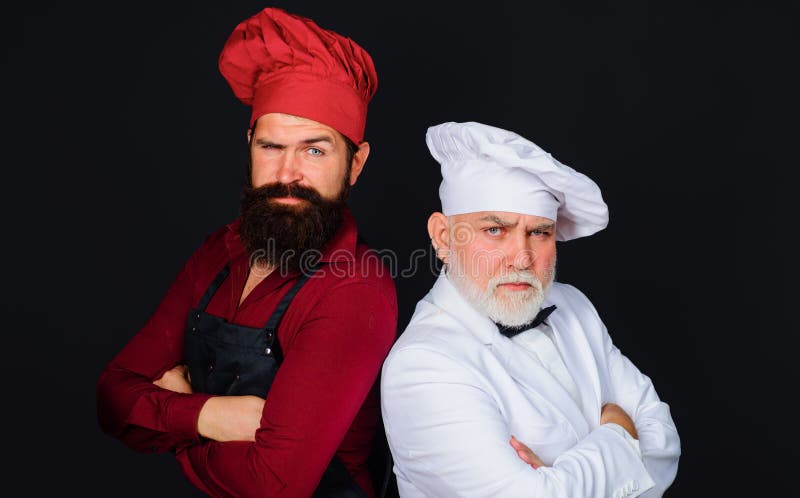 Chefs Standing Back To Back Stock Photos - Free & Royalty-Free Stock ...