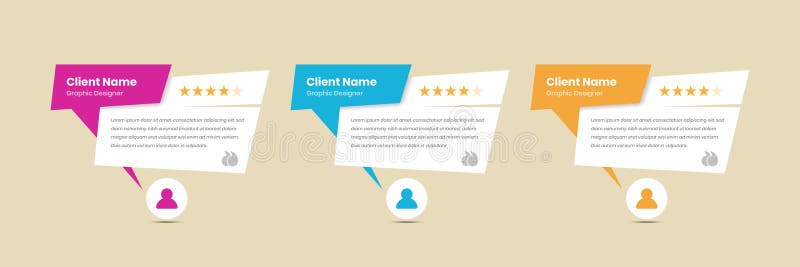 Professional Customer Feedback and Client Testimonial Template Design ...