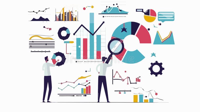 Professional Data Analyst Business Analysis Graph Chart Image for Adobe ...