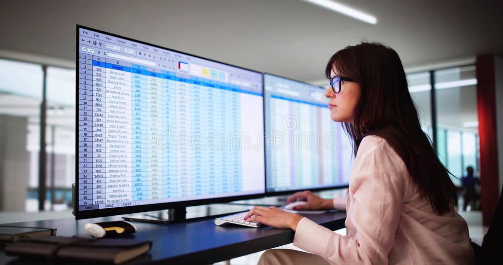 Professional Data Analyst and Medical Billing Coding Stock Photo ...