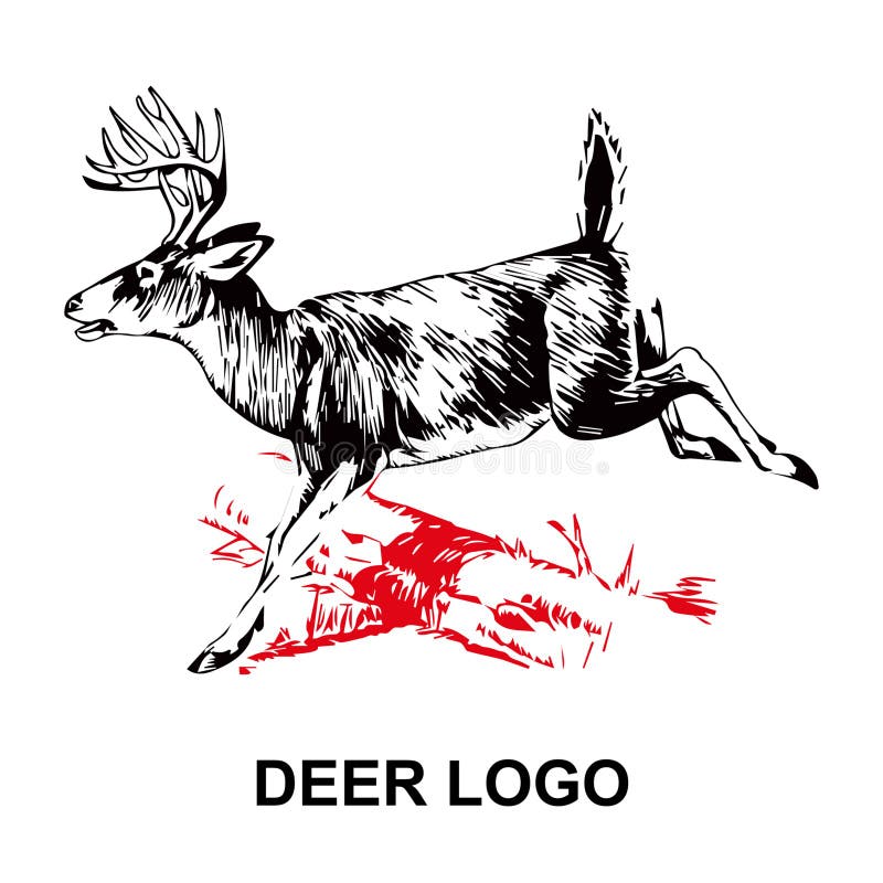 Professional Deer Logo Vector Image Stock Vector - Illustration of ...