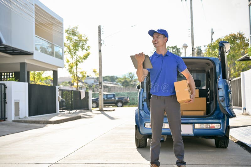 129 Man Standing Front His Van Stock Photos - Free & Royalty-Free Stock ...