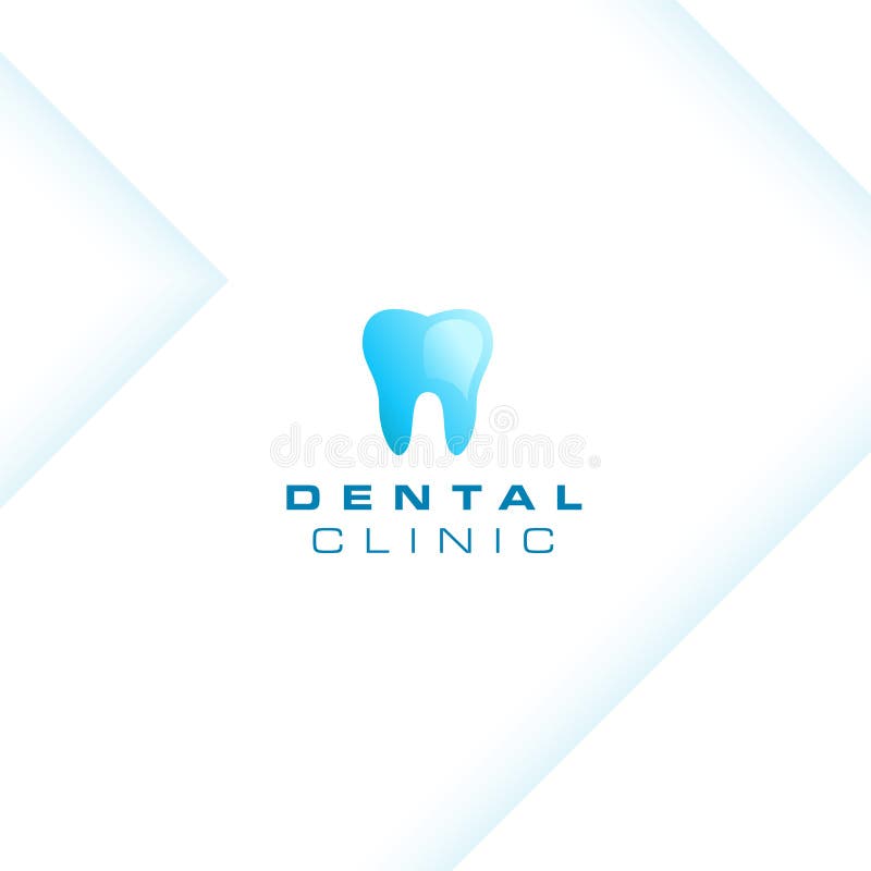 Professional Dental Clinic Teeth Logo Sign Template Stock Illustration ...