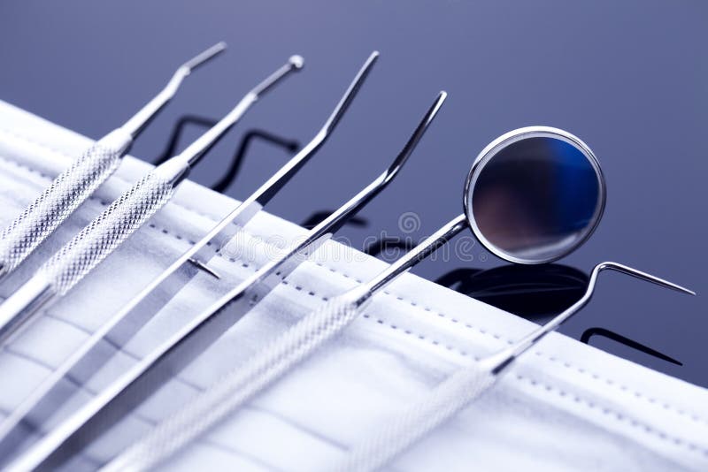 Professional dental tools stock image. Image of dentist - 69331419