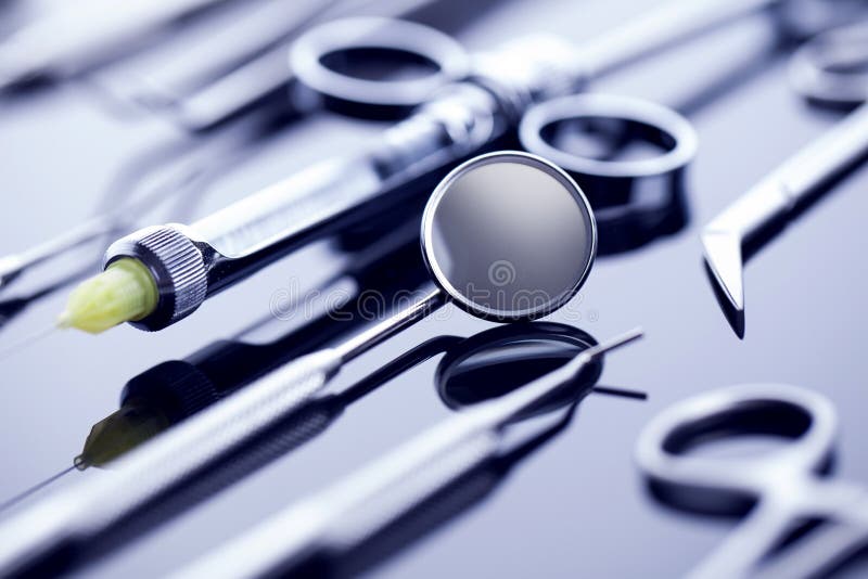 Professional dental tools stock image. Image of healthcare - 69331445