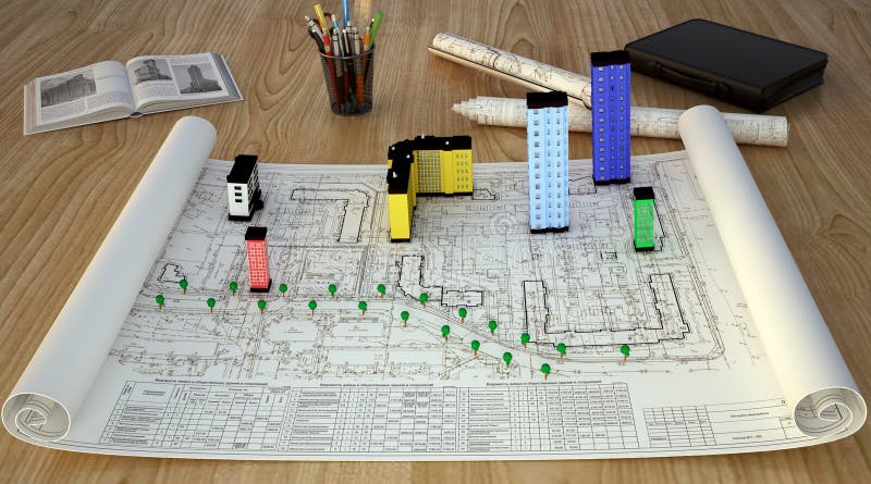 Professional Desk Engineer stock image. Image of background - 58493191