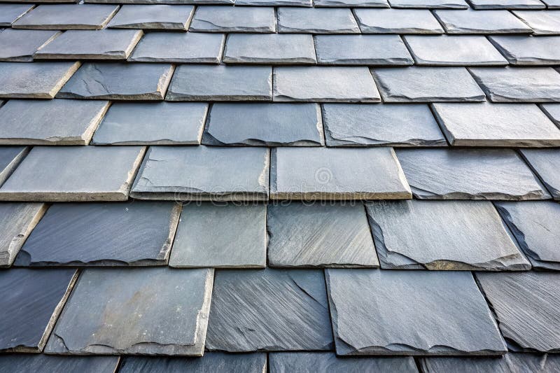 A Professional Detailed Look at Grey Slate Roof Tile Texture Perfect ...