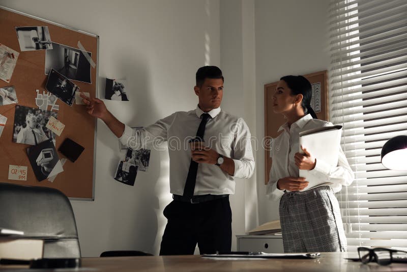 334 Female Detective Working Case Stock Photos - Free & Royalty-Free ...