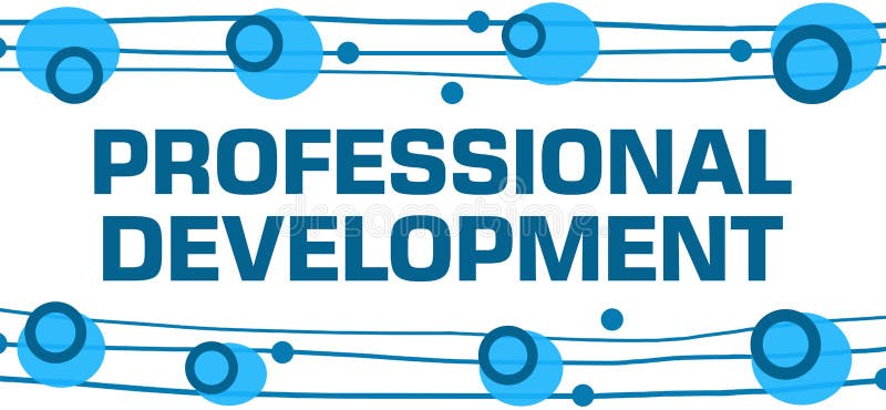 Professional Development Business Symbols Colorful Horizontal Boxes ...