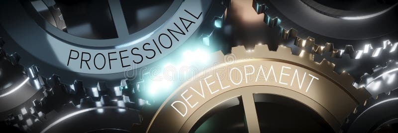 Professional Development - Gears Concept Stock Illustration ...