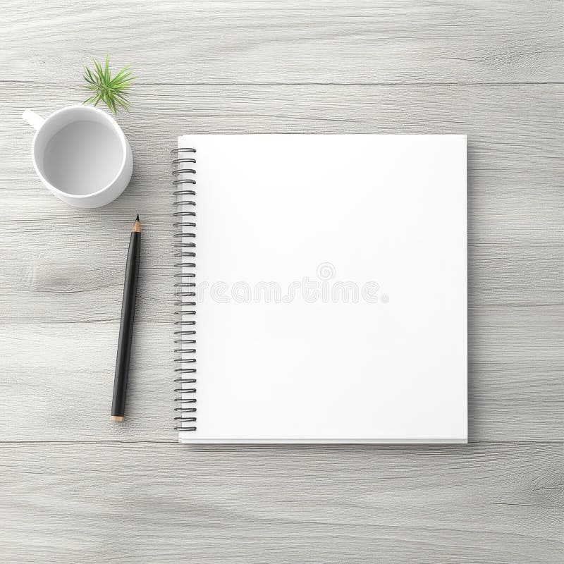 Professional Development Plan is Being Made on a Blank Notebook with a ...