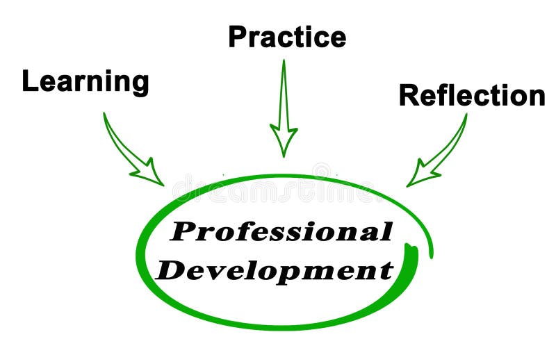 Diagram of Professional Behavior Stock Illustration - Illustration of ...