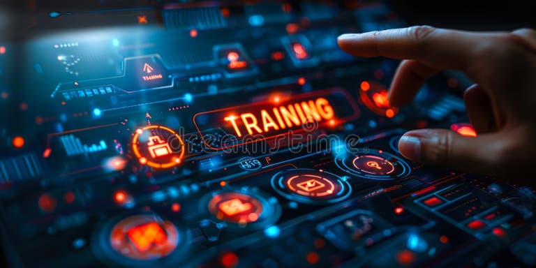 Professional Development and Skills Enhancement Concept with Virtual ...