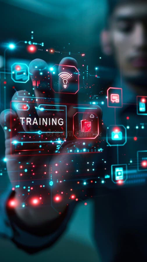 Professional Development and Skills Enhancement Concept with Virtual ...