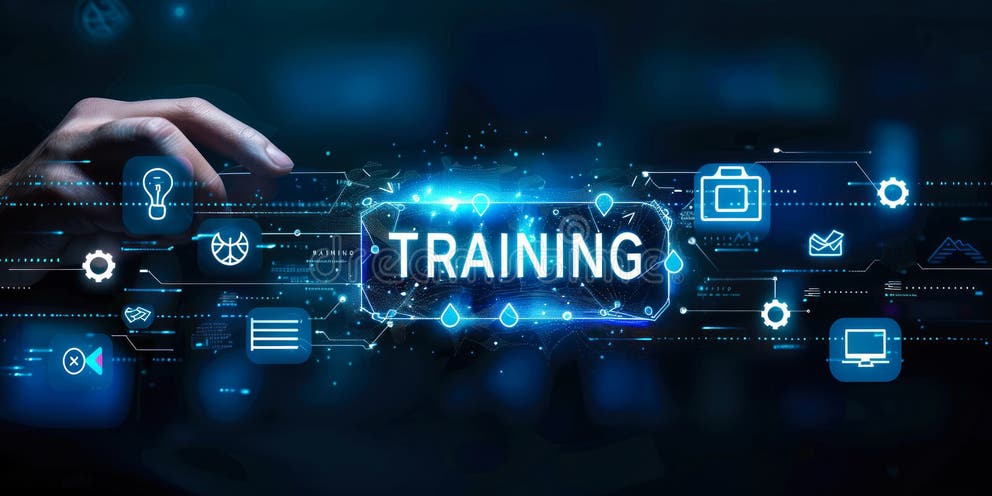 Professional Development and Skills Enhancement Concept with Virtual ...