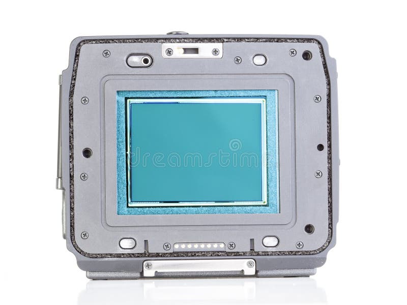 Professional digital back stock photo. Image of digicam - 69640286