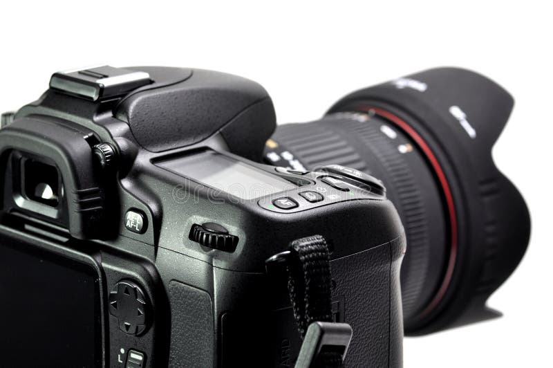 Professional Digital Camera Stock Photo - Image of still, capture: 1572370