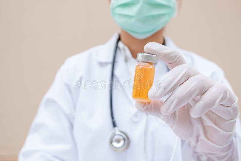 Professional Doctors Perform Testing and Analyzing Samples of COVID-19 ...