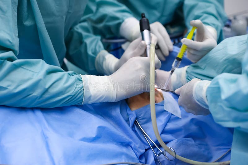 Doctors Performing CPR on a Patient Stock Image - Image of mask ...