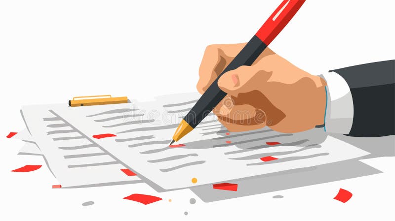 Professional Document Review for Grammar and Spelling Check Concept ...