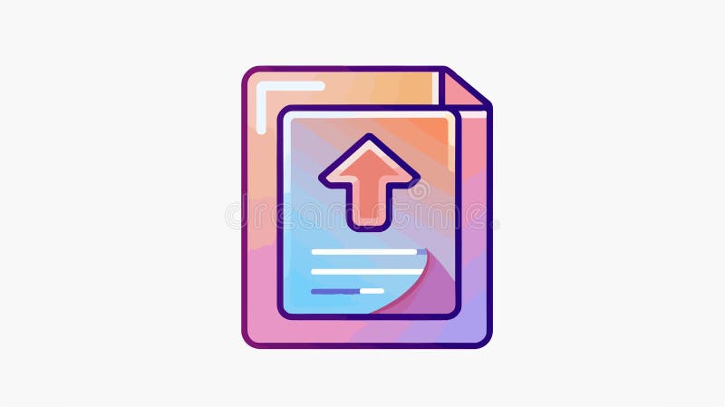 Professional Document Sharing and Publishing with Arrow Symbol on File ...