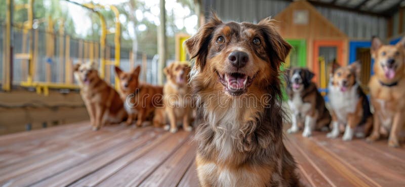 Professional Dog Training, an Experienced Dog Trainer Instructing a ...