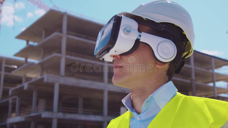 Drone Operator Holding Remote Controller. Professional Builder in ...