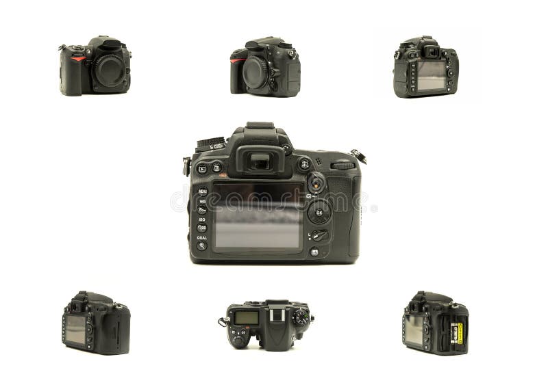 Dslr camera details stock image. Image of dslr, digital - 174801269