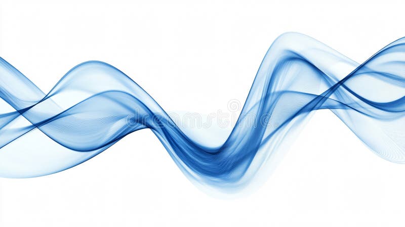 Professional Dynamic Sound Wave on White Background for Stock Photos ...